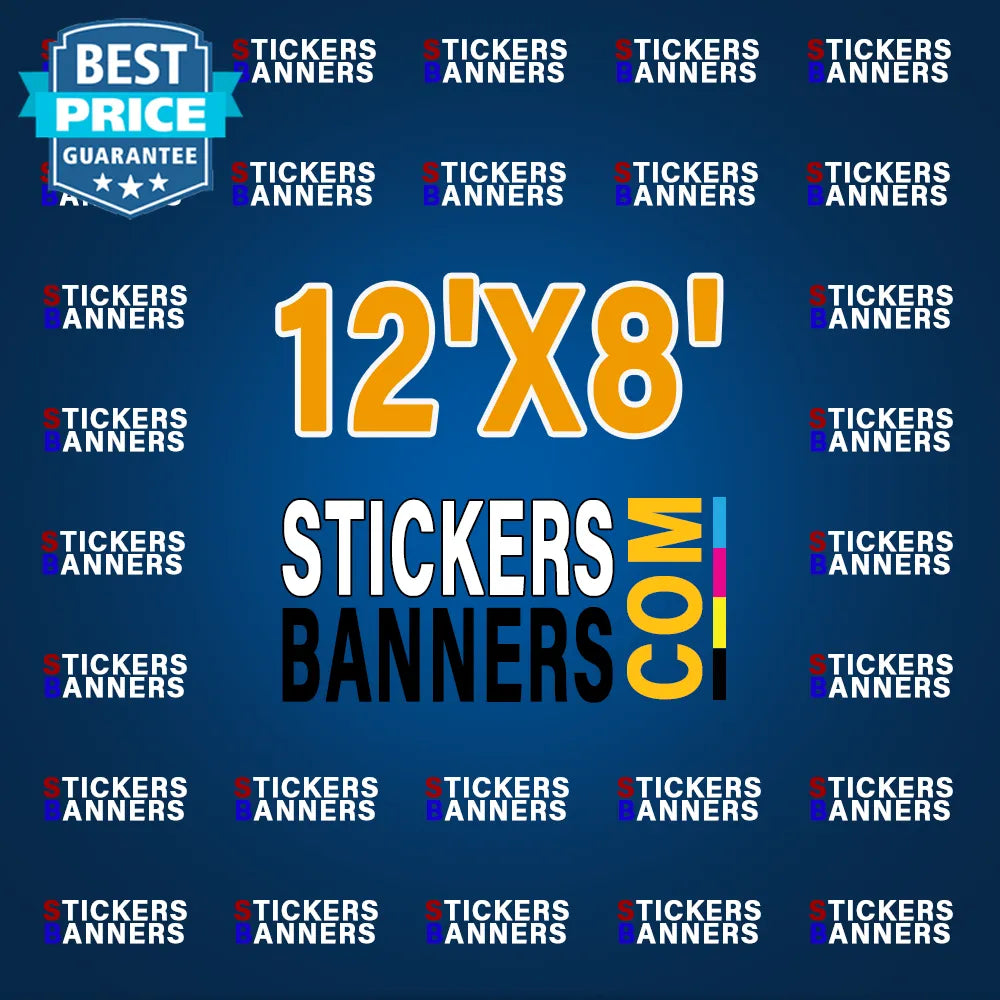 12'x8' Fabric Step & Repeat Banner Only