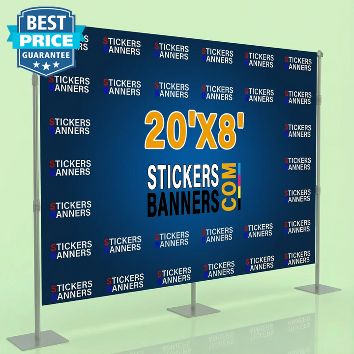 Fabric Step and Repeat Banner