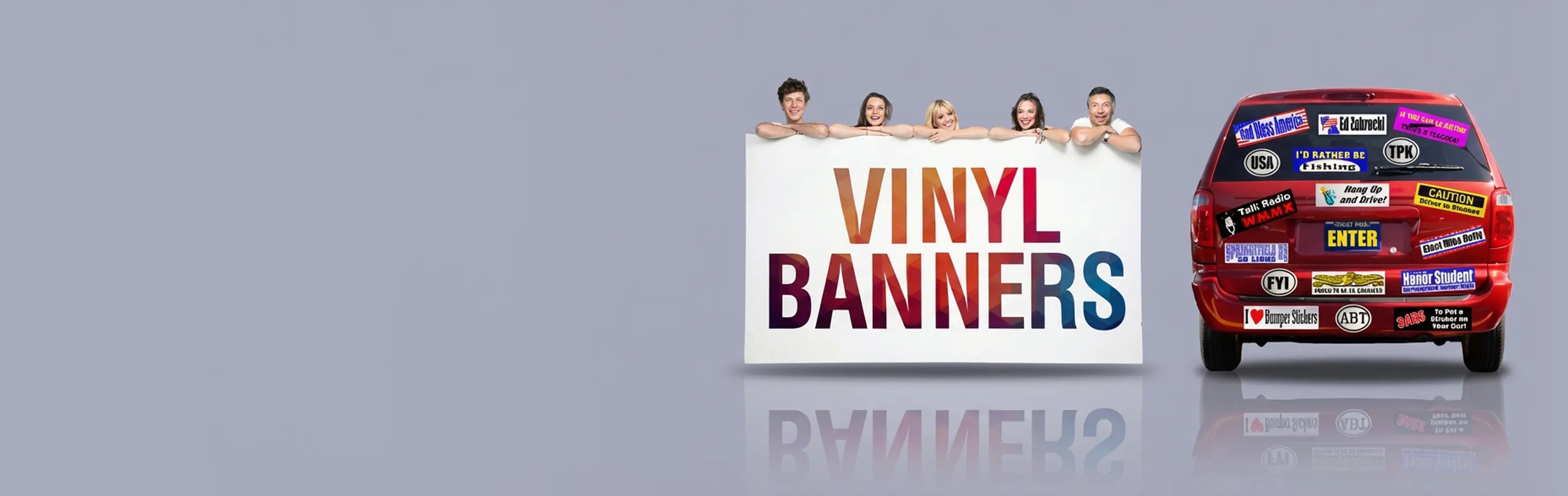 #1 Step and Repeat Banner, #1 Custom Vinyl Banners, #1 Bumper Stickers